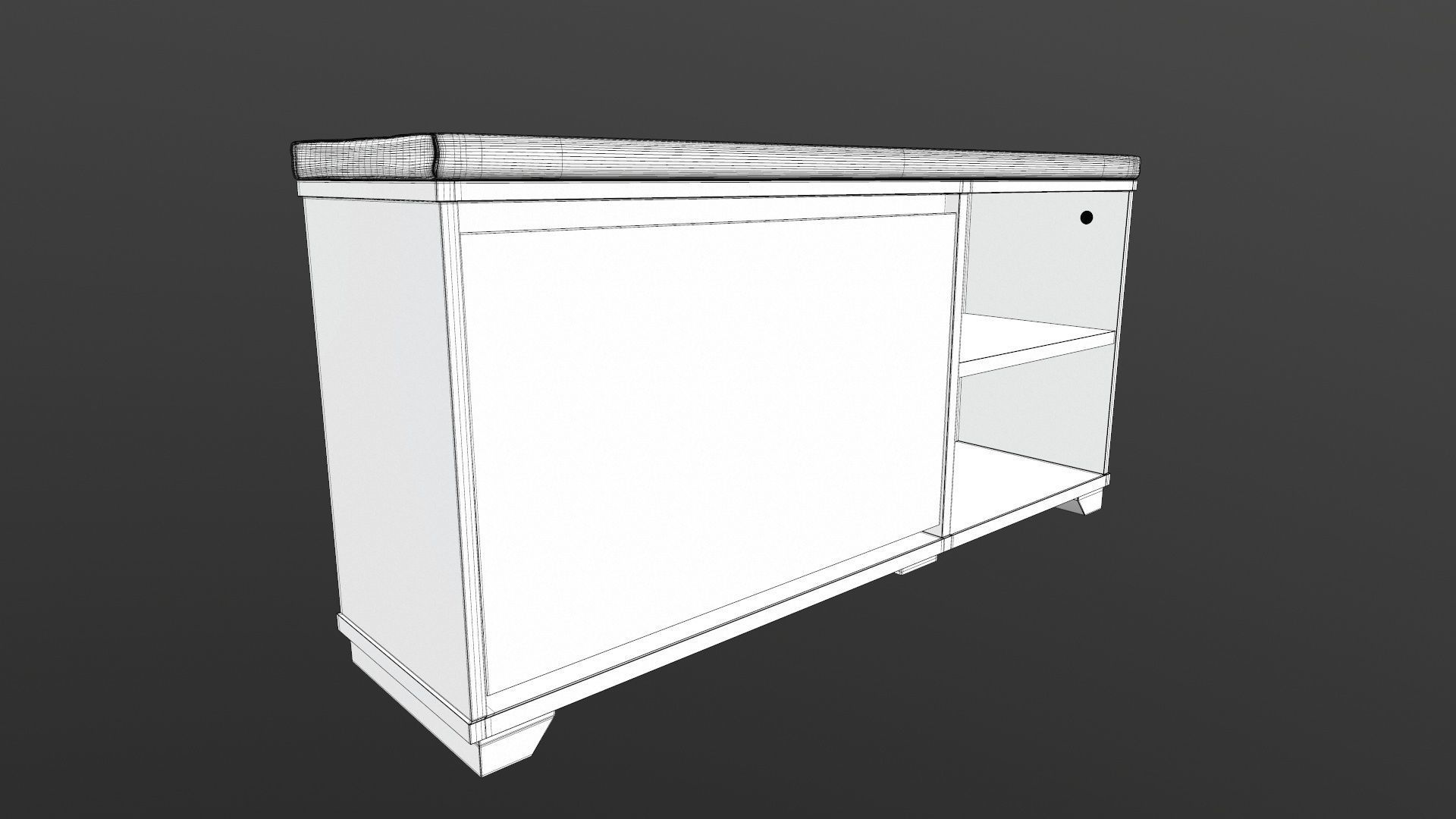 Study Table 3D model | CGTrader
