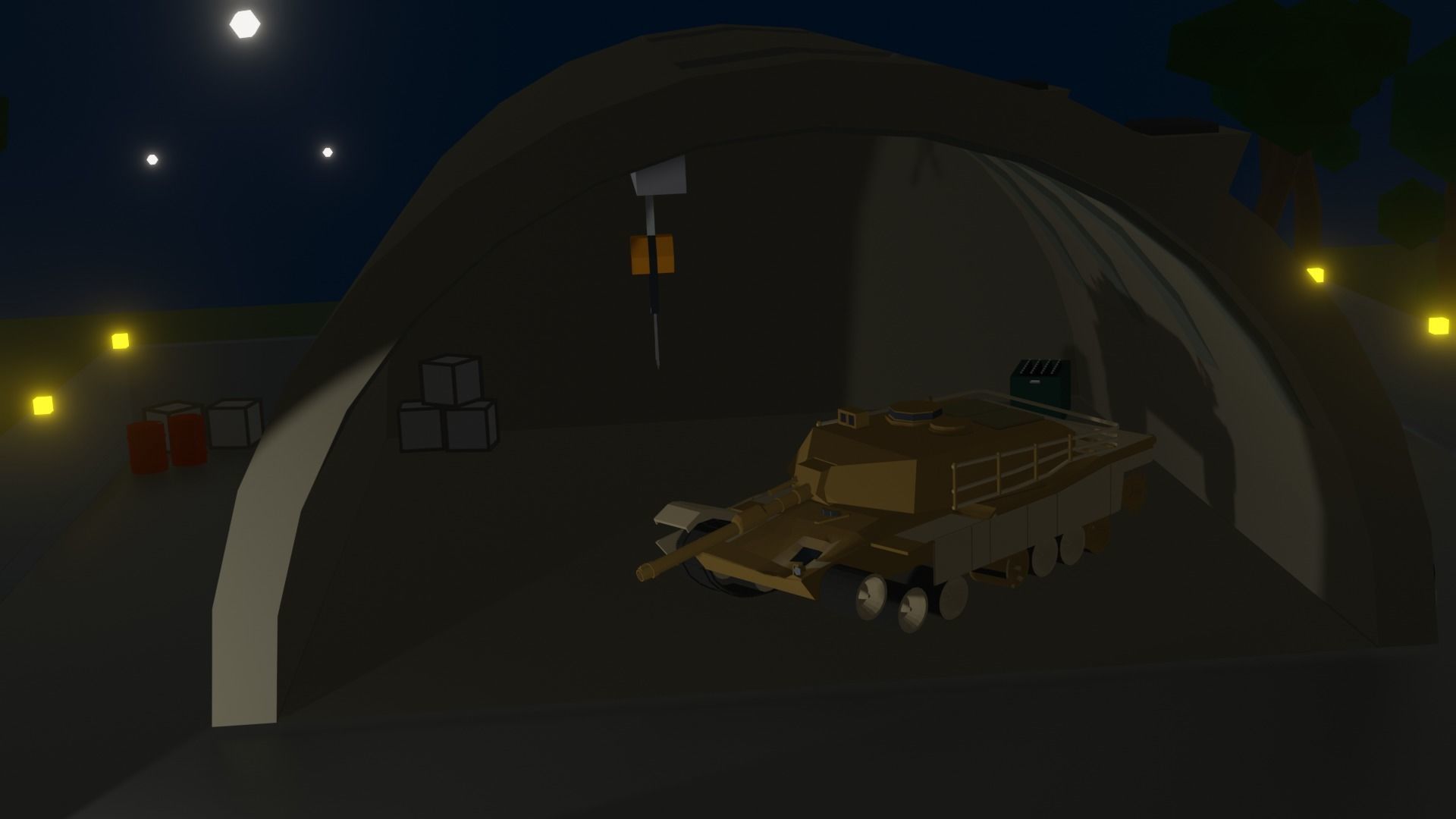 3D model Military Base Low Poly VR / AR / low-poly | CGTrader