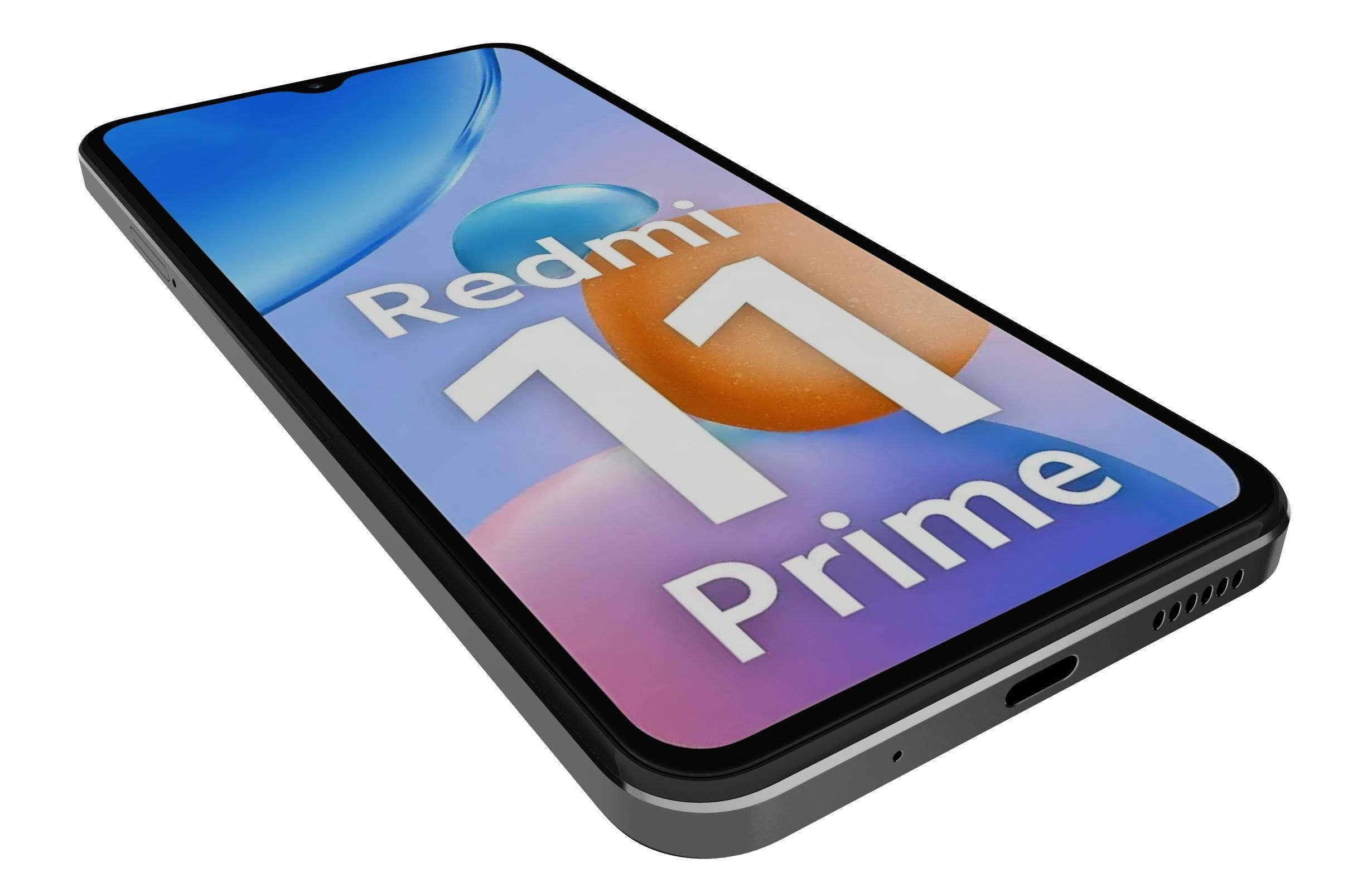 Xiaomi Redmi 11 Prime Black 3D model | CGTrader
