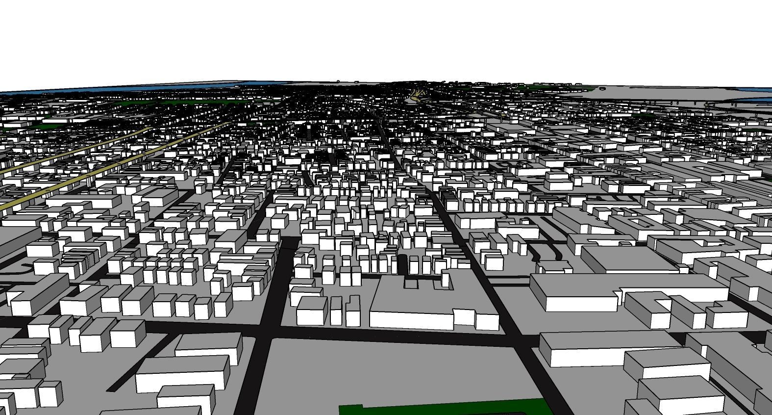 North Charleston city USA Full City 3d model 3D model | CGTrader