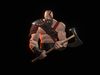 Stylized Kratos from God of War - Model with Axe or Hammer 3D model 3D ...