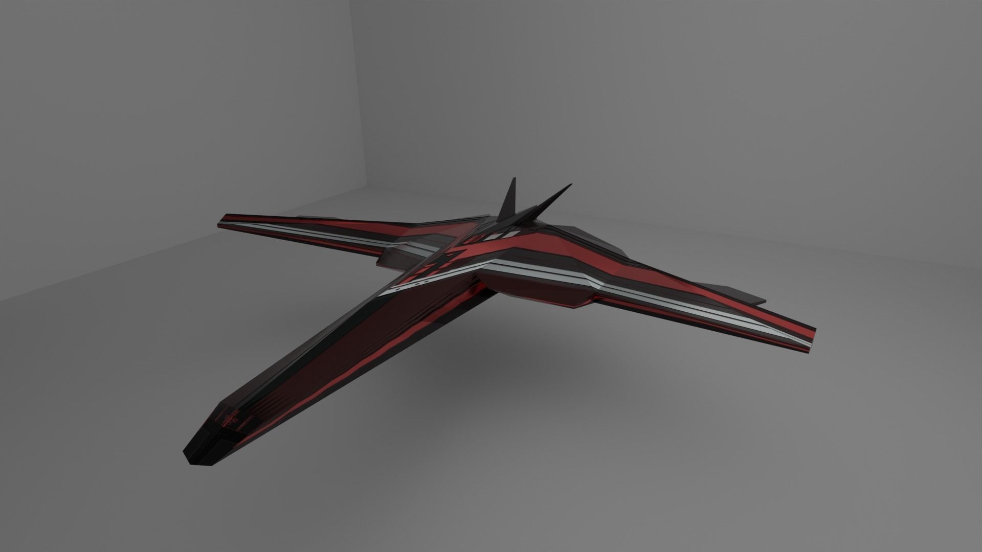 3D model Pellion - Low Poly Spaceship VR / AR / low-poly | CGTrader
