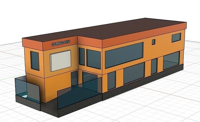 Clinic Architeture 3d model 3D model 3D printable | CGTrader