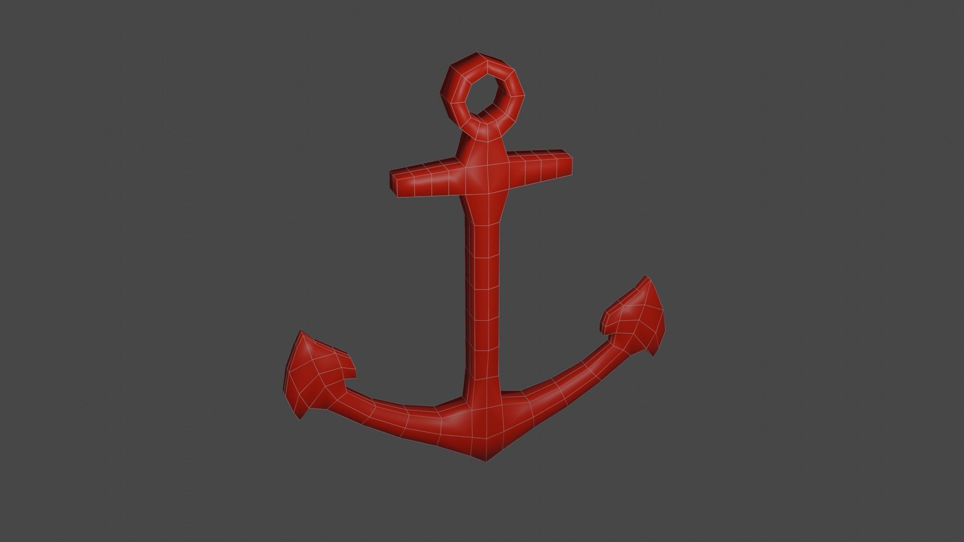 Basic Anchor 3D model | CGTrader