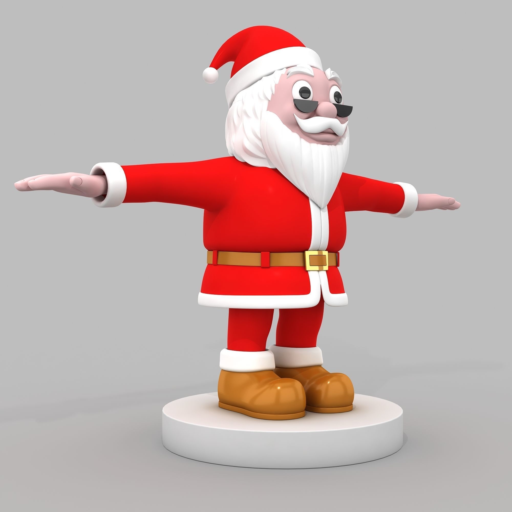 Santa Claus 3D model | CGTrader