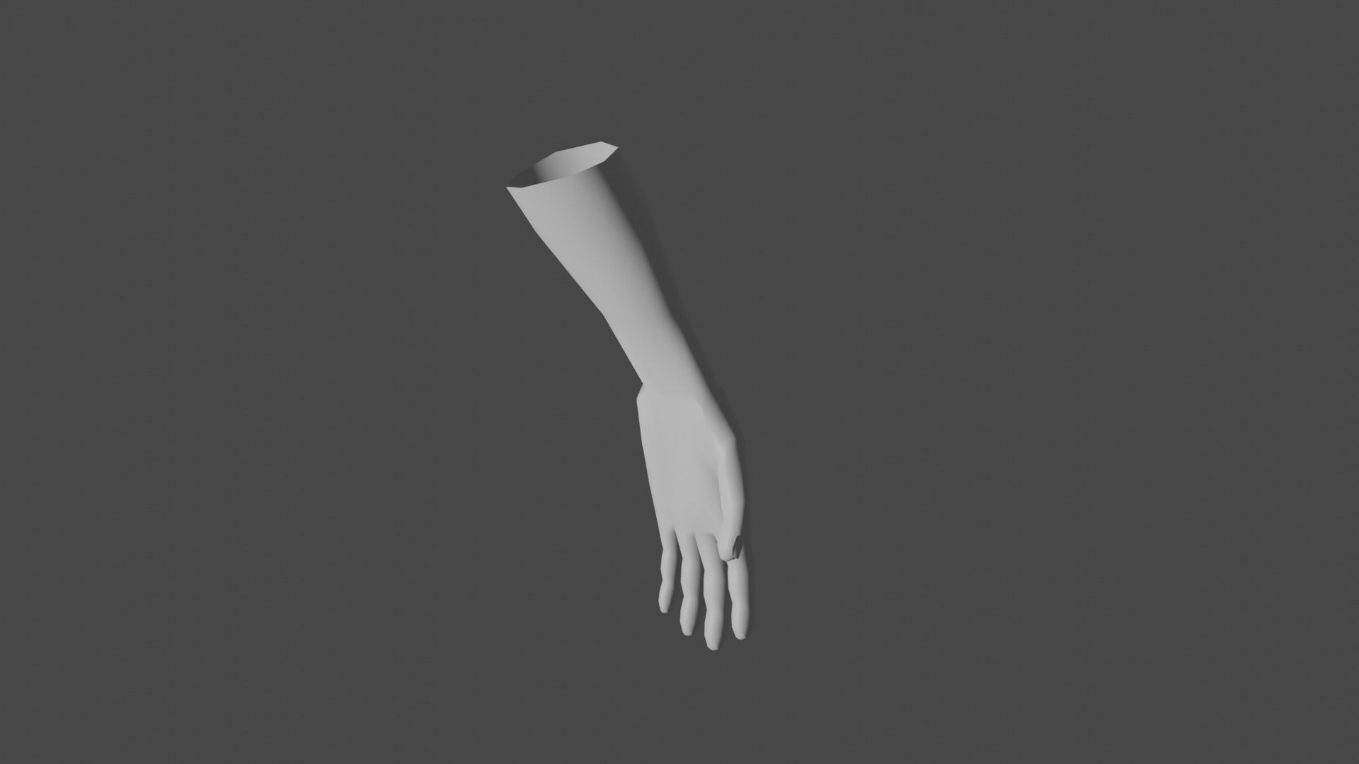 Basic Hand model 3D model | CGTrader
