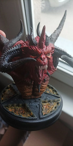 Diablo II Bust 3D model 3D printable | CGTrader