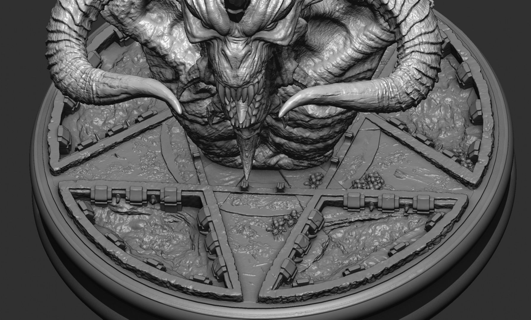 Diablo II Bust 3D model 3D printable | CGTrader