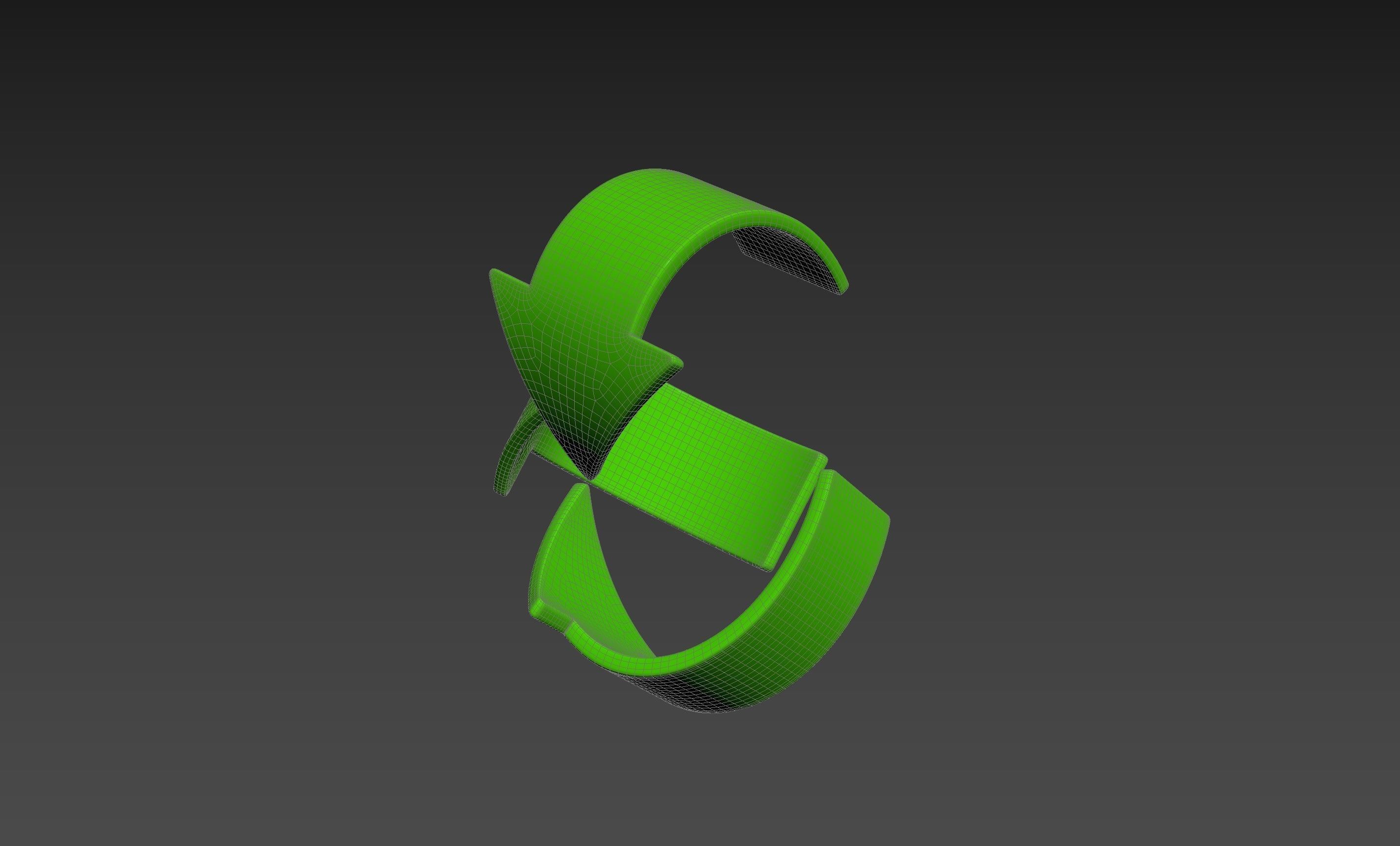 Symbol005 Recycle 3D model | CGTrader