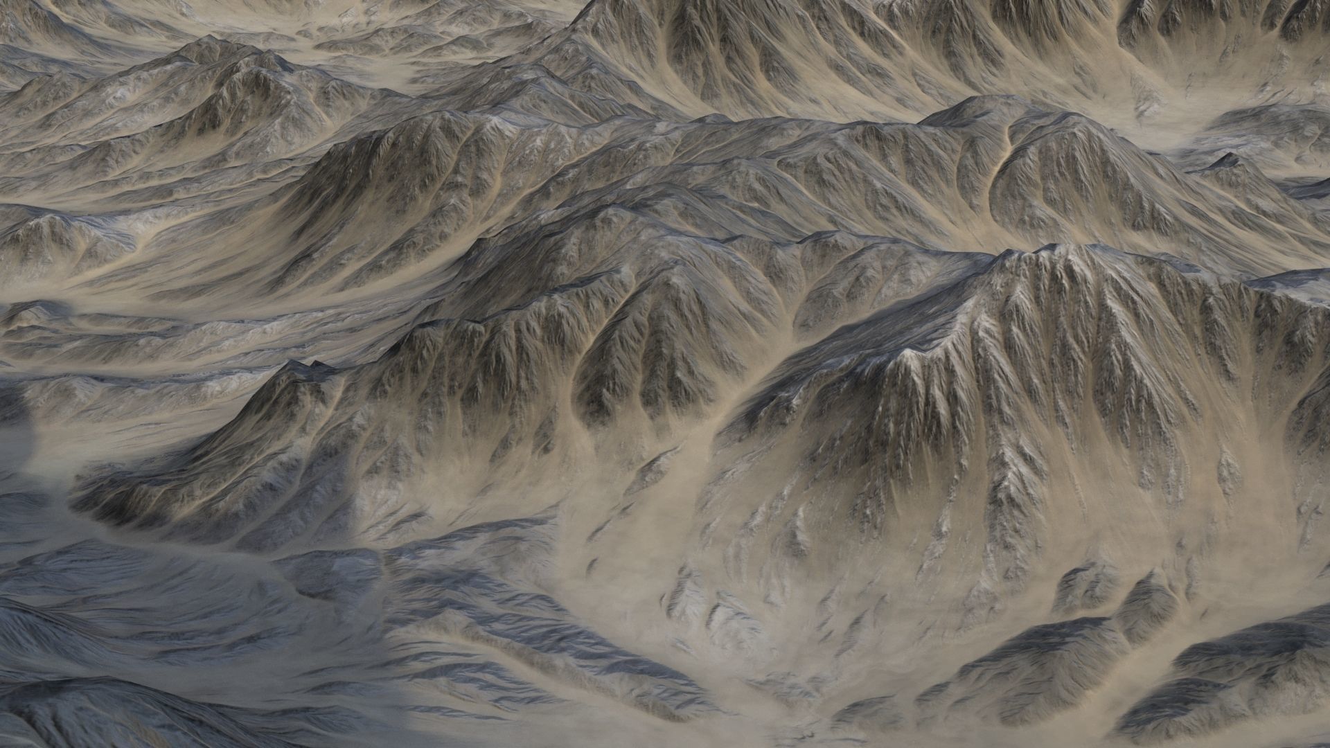 3D model Desert landscape 05 VR / AR / low-poly | CGTrader