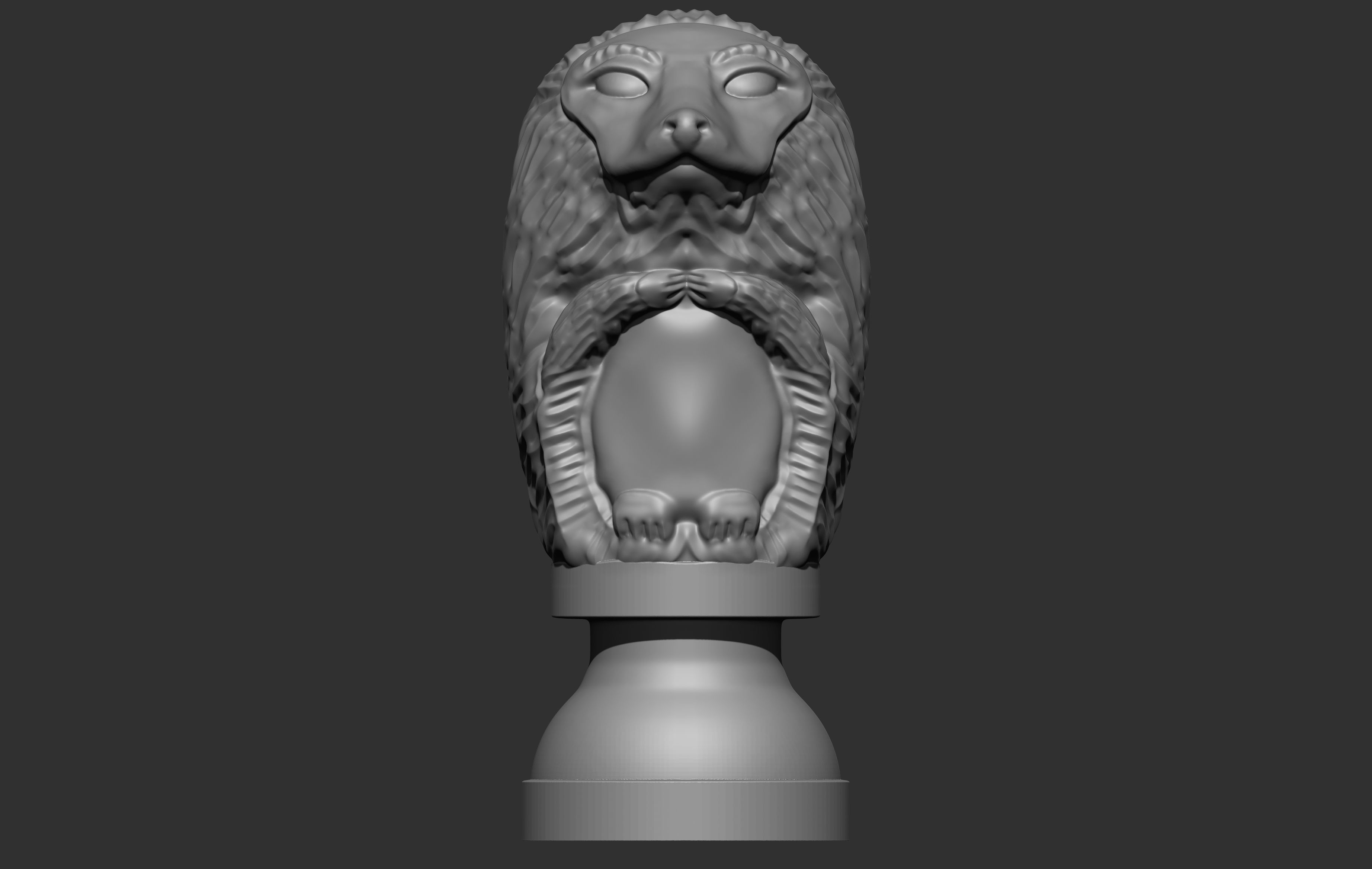 3D Beorns Chess Set 3D model 3D printable | CGTrader