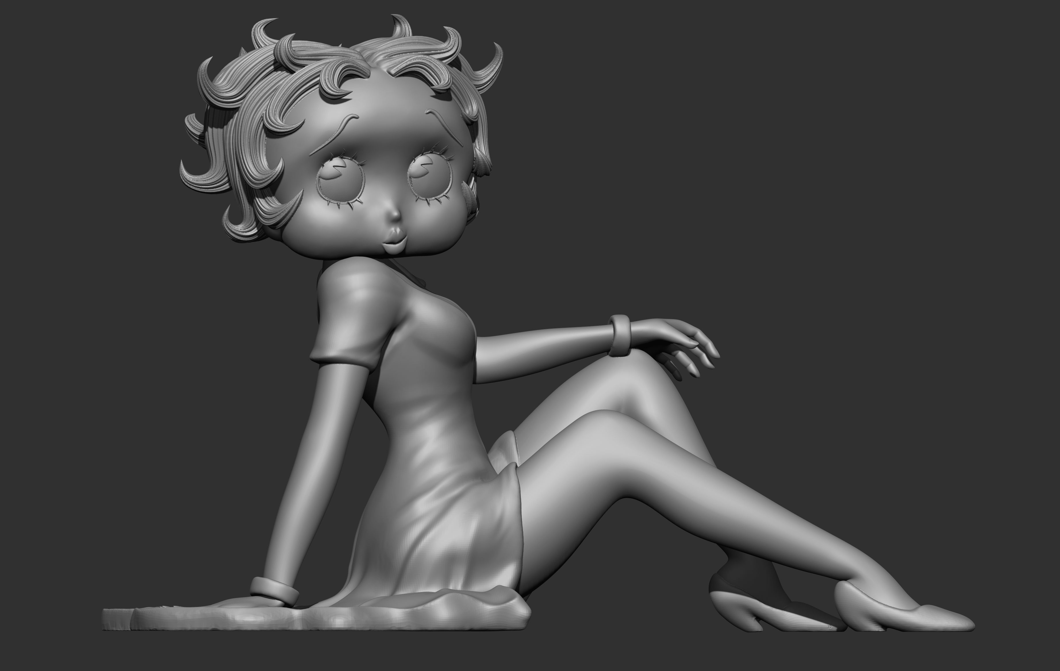 3D Sexy Betty Boop 3D model 3D printable | CGTrader