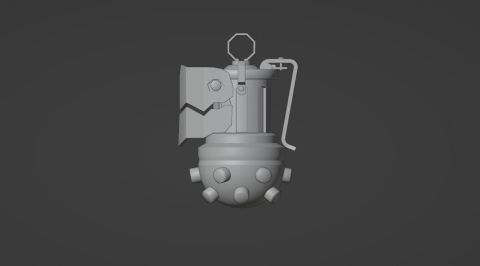3D model Grenade Jinks VR / AR / low-poly | CGTrader