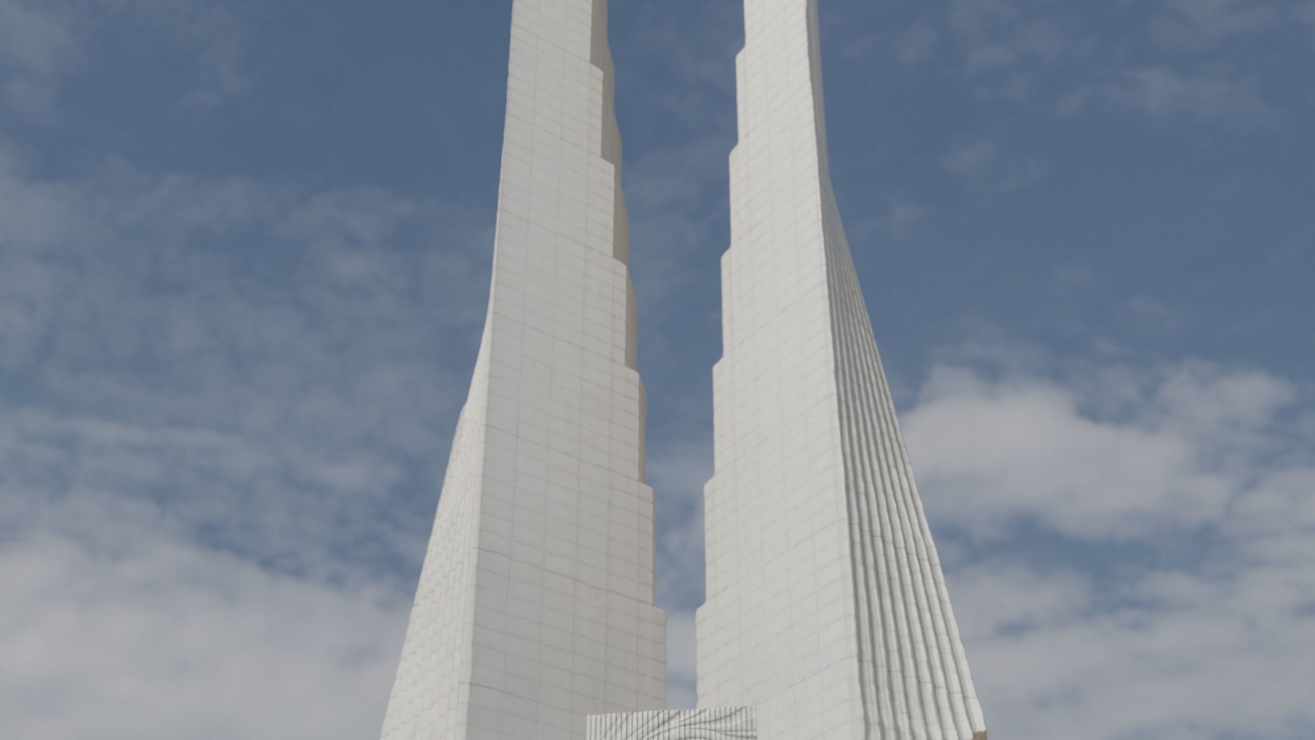 A National Tower of Independence Hall 3D model | CGTrader