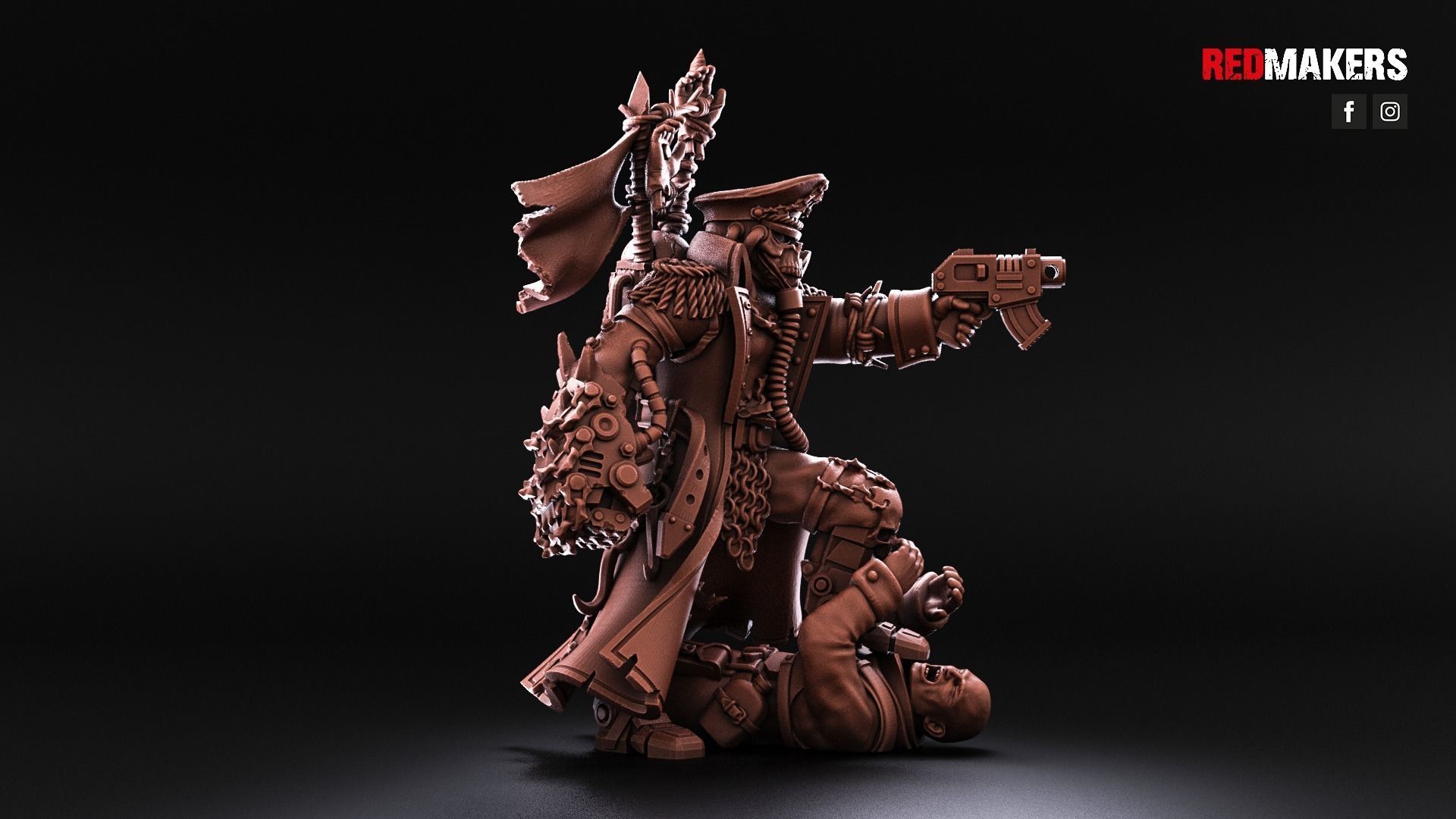 Renegade Death Division - Commissar - Heretics free 3D model 3D ...
