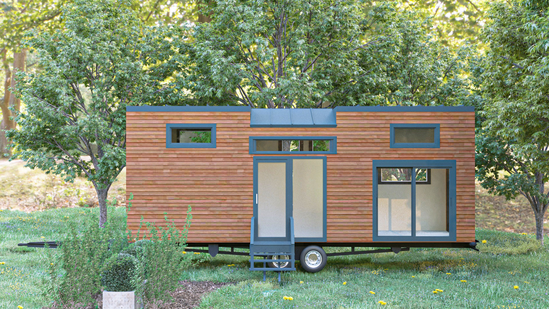 TINY HOUSE DESIGN 3D model 3D printable | CGTrader