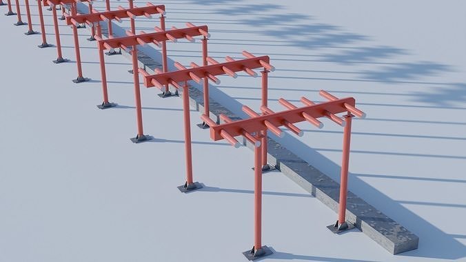 3D model Airport ILS VR / AR / low-poly | CGTrader