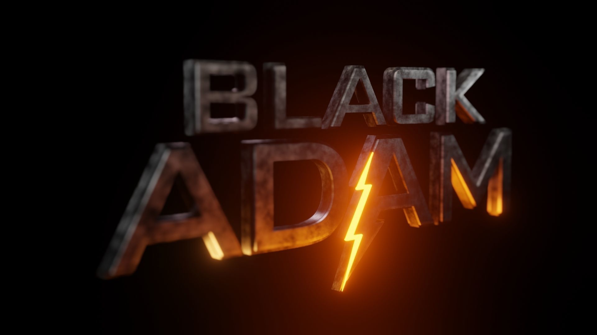 Black Adam - Custom Name - FREE free VR / AR / low-poly 3D model | CGTrader