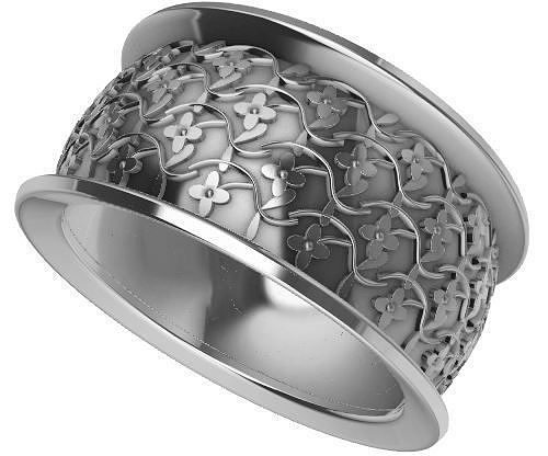 Patterned Ring 3D model Texture Texture | CGTrader