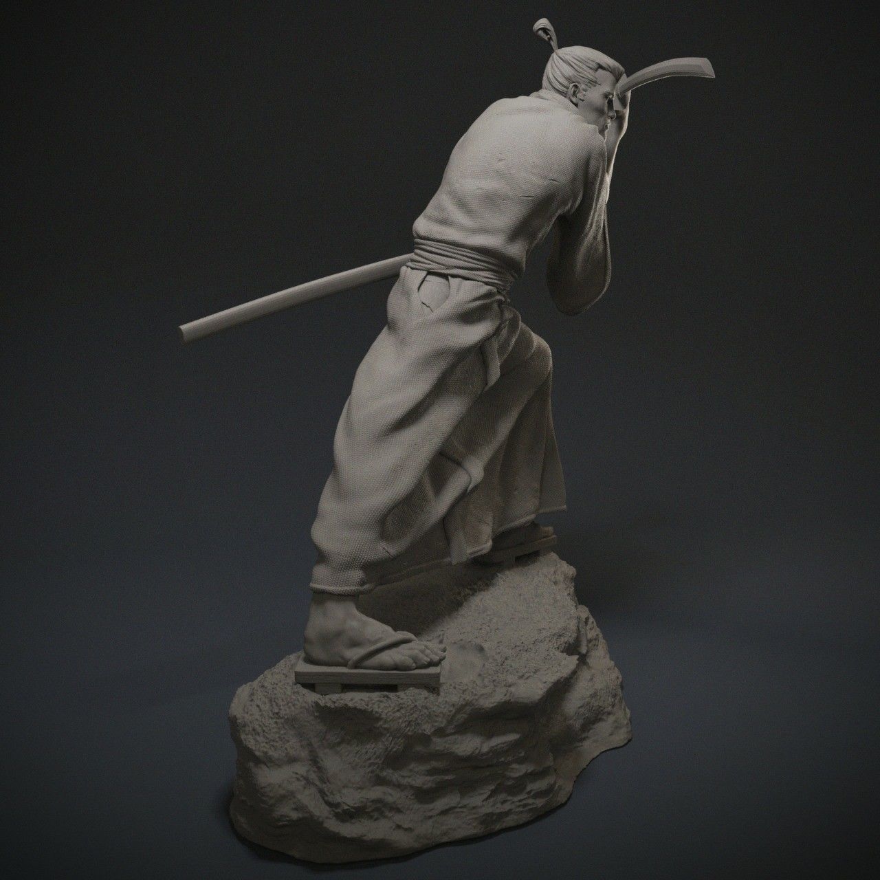 Samurai Jack 3D Print 3D model 3D printable | CGTrader