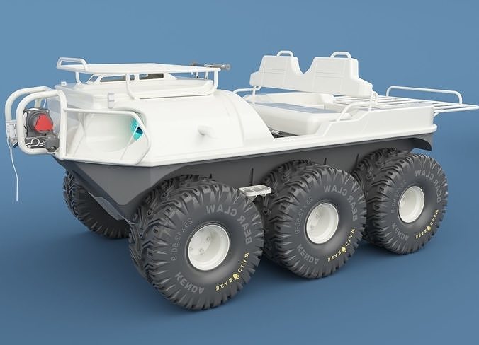Drawings Of Amphibious 6 Wheel