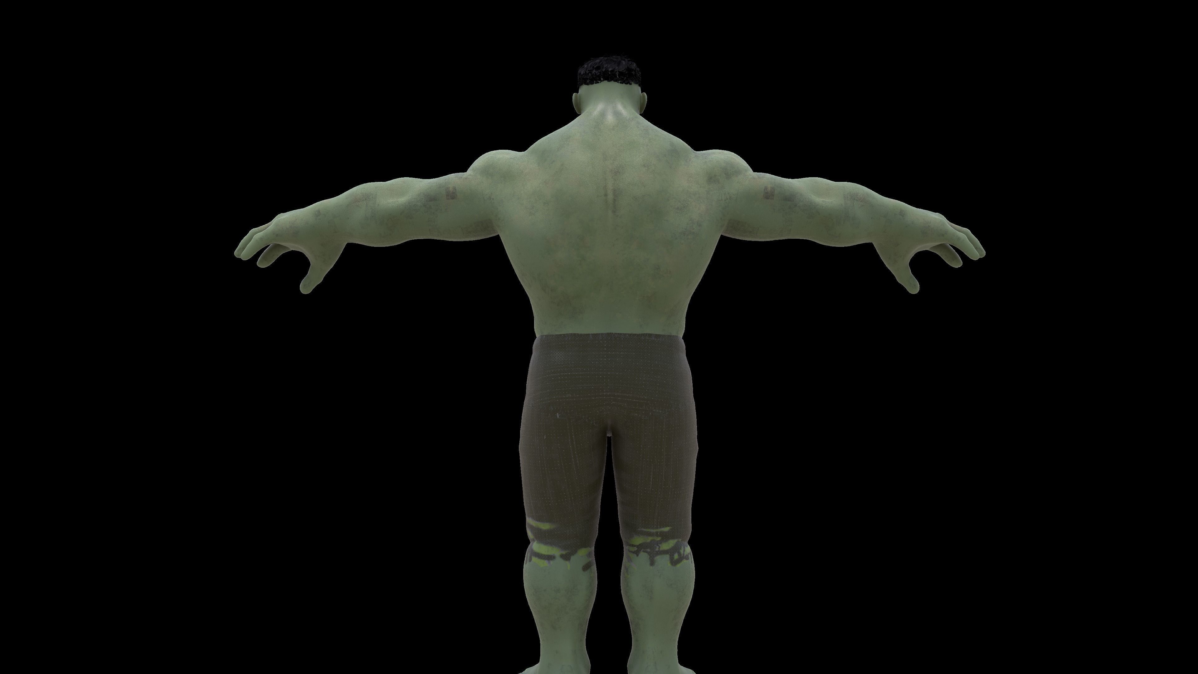 HULK High Detailed 3D model | CGTrader
