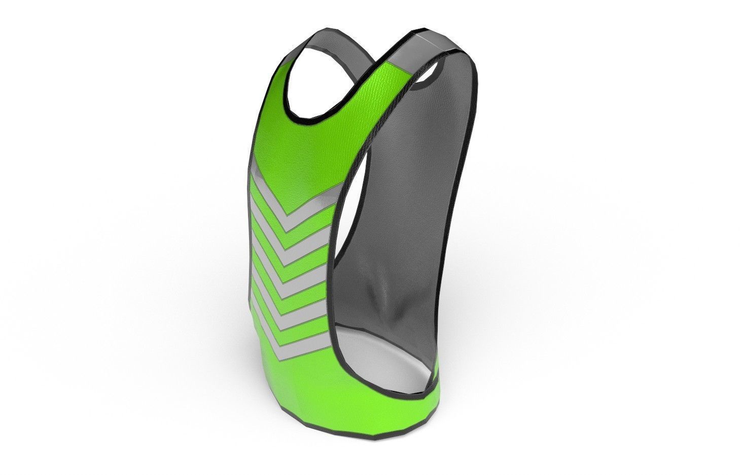 3D model Safety Vest M3 VR / AR / low-poly | CGTrader