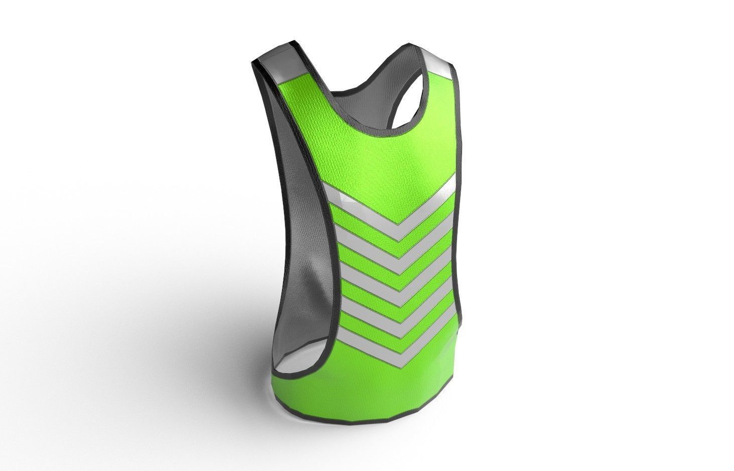 3D model Safety Vest M3 VR / AR / low-poly | CGTrader