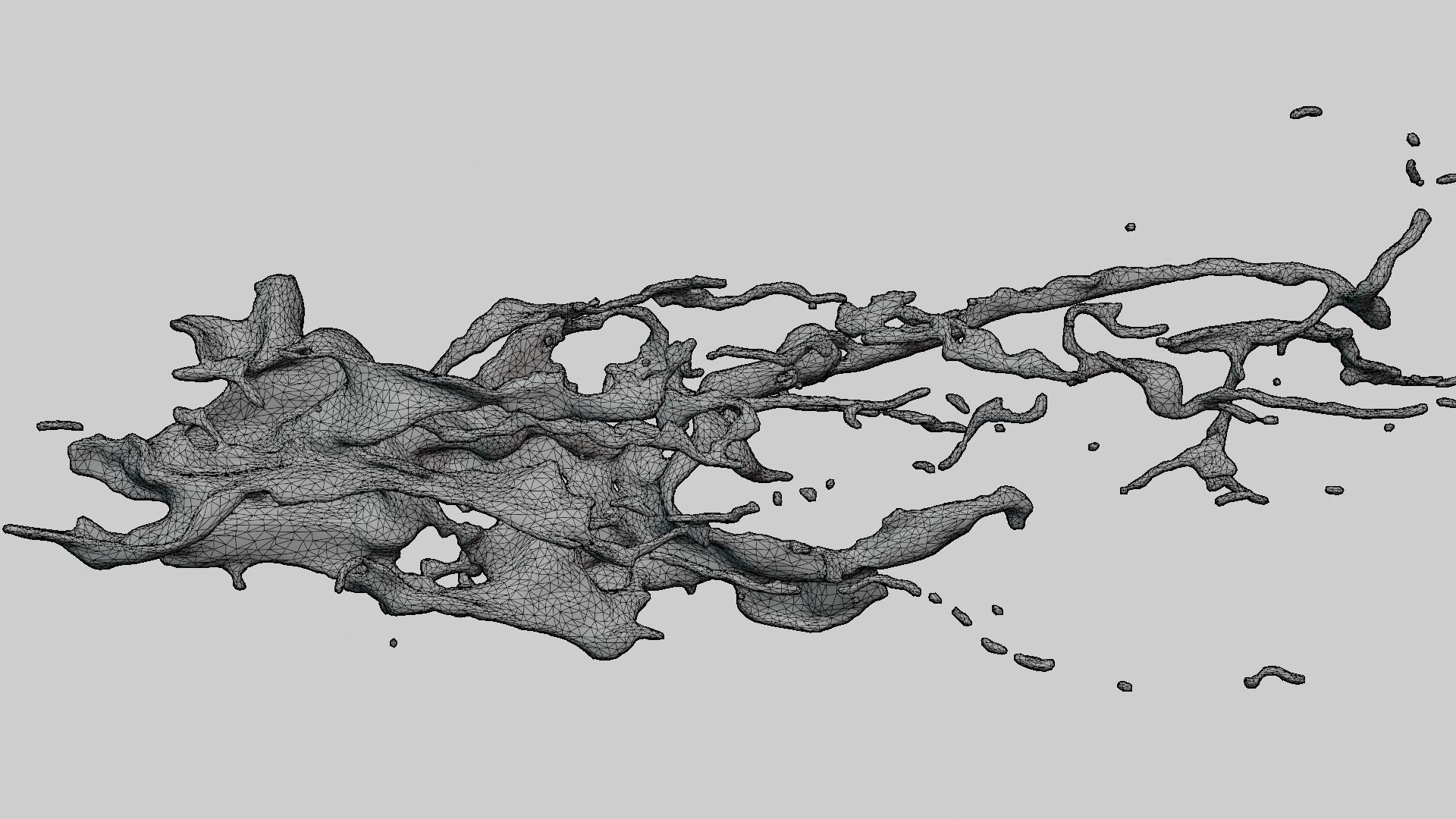 Animated Blood Splash 8 3D model animated | CGTrader