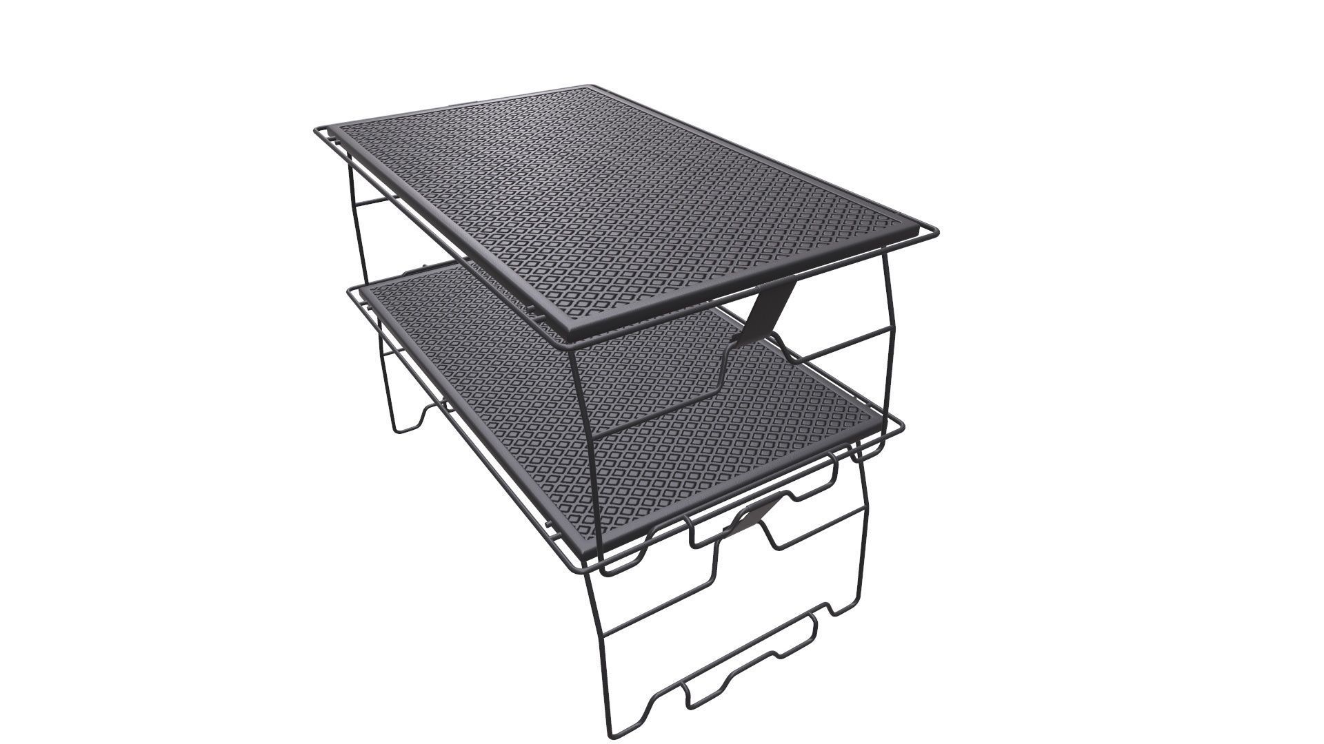 Camping Desk Folding Table 3D model | CGTrader