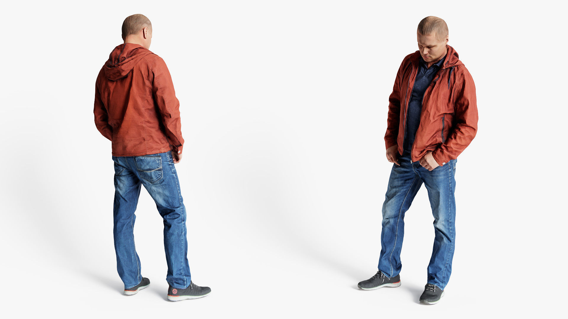 Man Standing KS00011 3D model | CGTrader