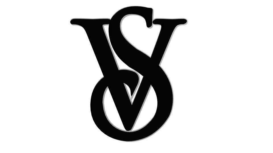 Victoria Secret Logo 3D model | CGTrader
