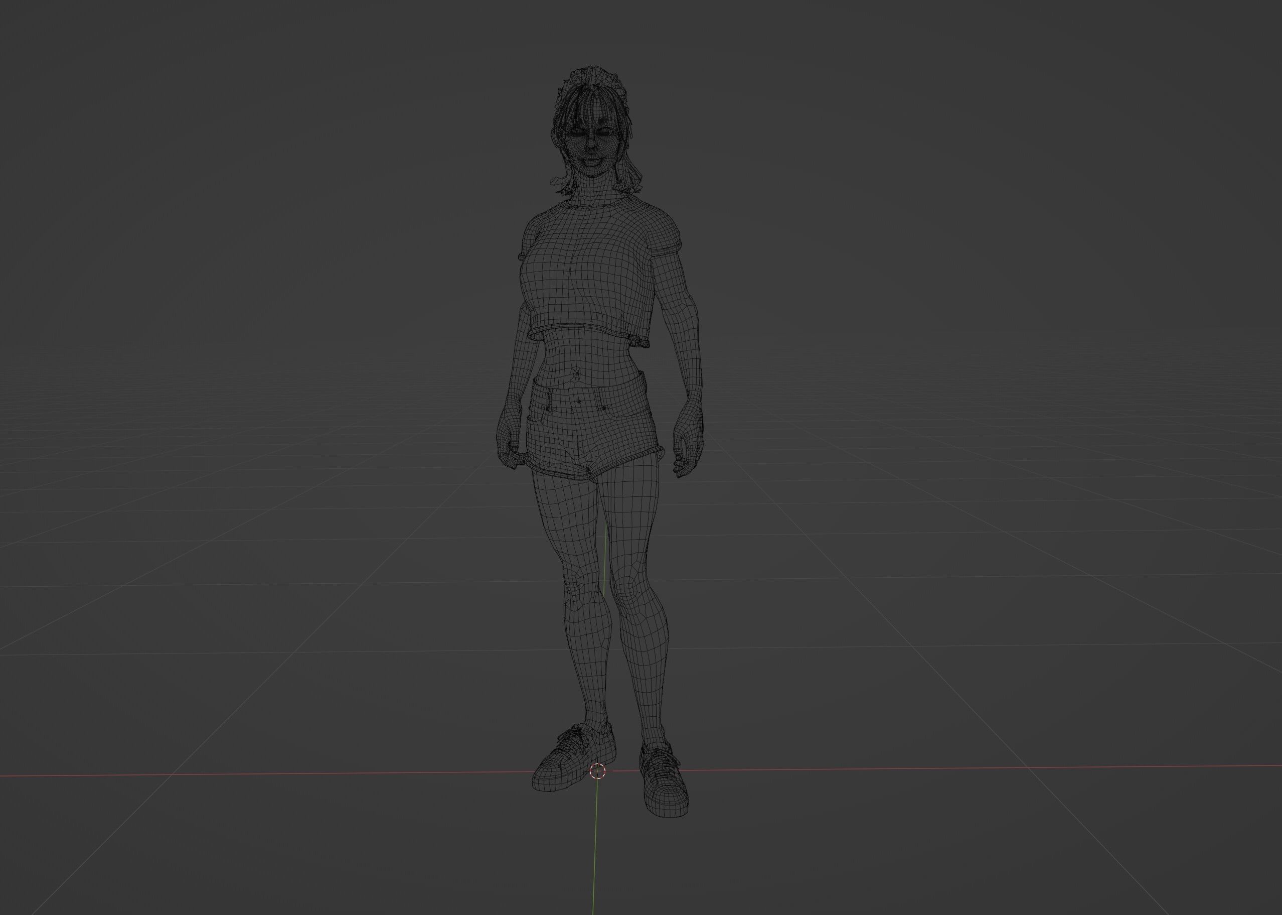 Beautiful zombie girl 3D model | CGTrader