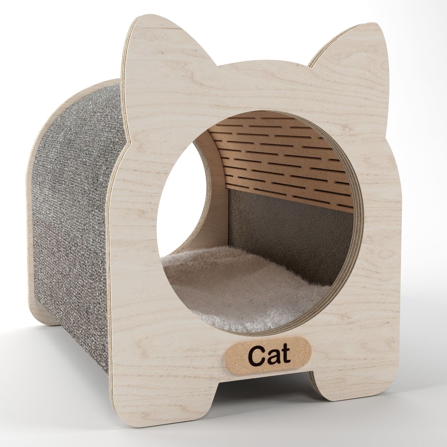 Cat house 3D model | CGTrader