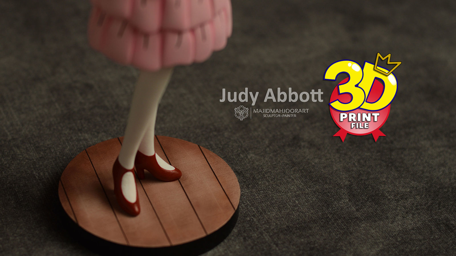 Judy Abbott - 3D Print Model-Ready for 3D print 3D model 3D printable ...