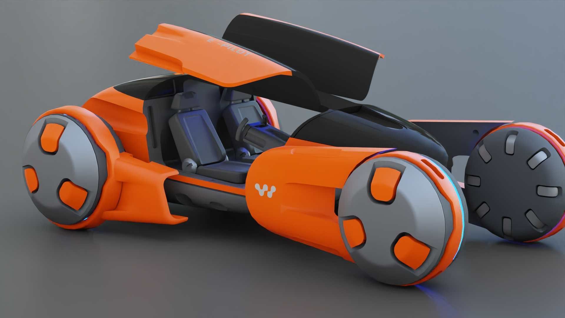 ORBIT VEHICLE RIGGED 3D model rigged | CGTrader