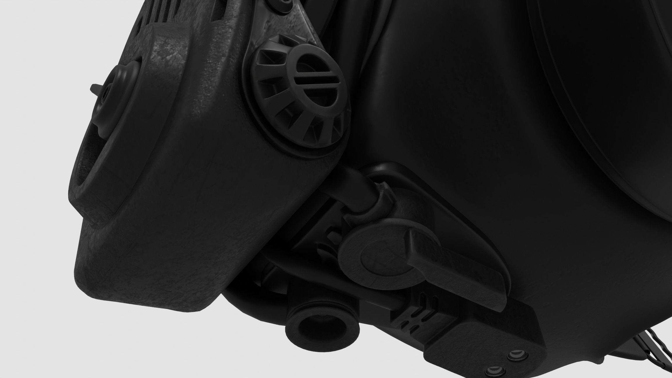 AVON FM53 Gas Mask Respirator Helmet 3D model | CGTrader