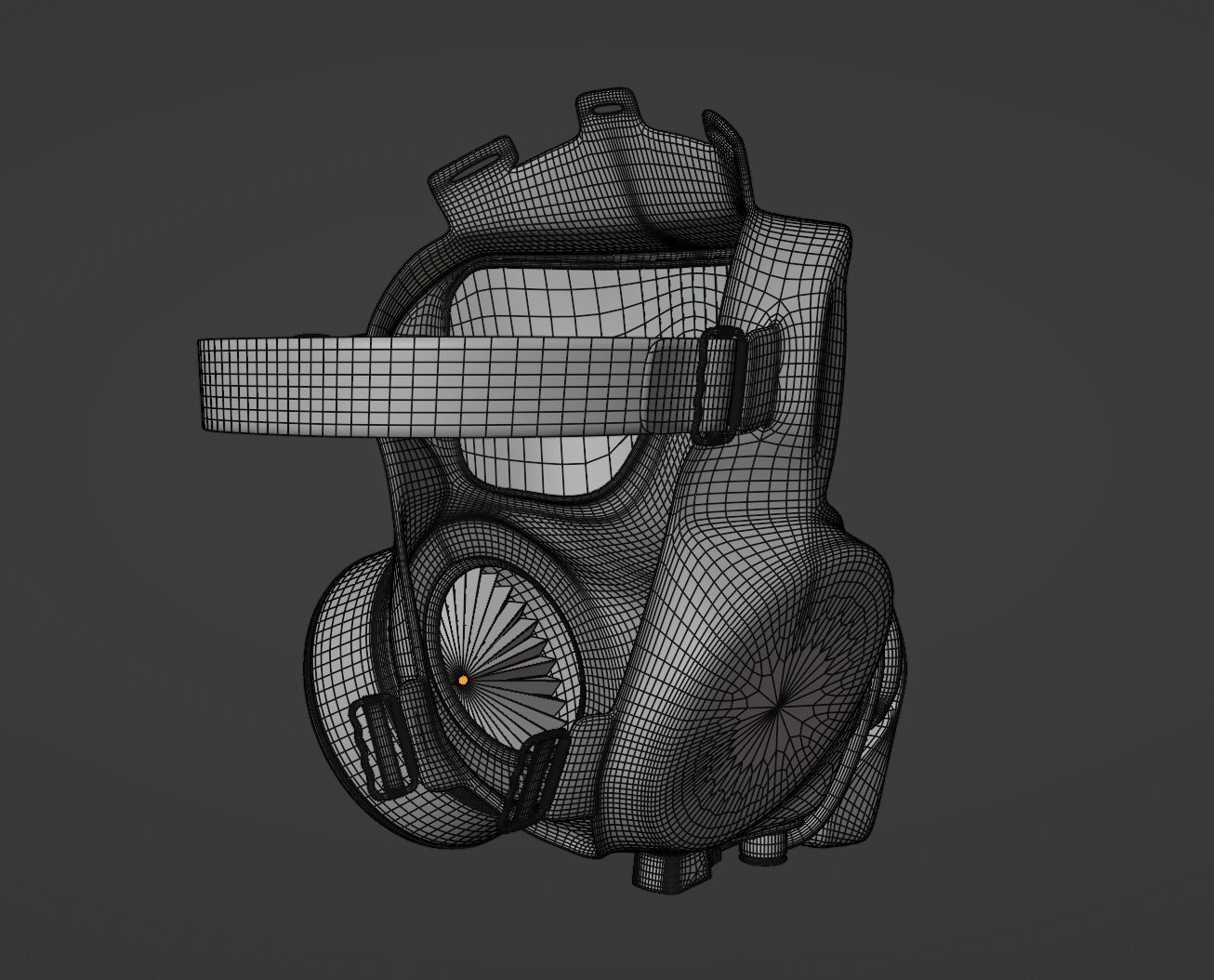 AVON FM53 Gas Mask Respirator Helmet 3D model | CGTrader