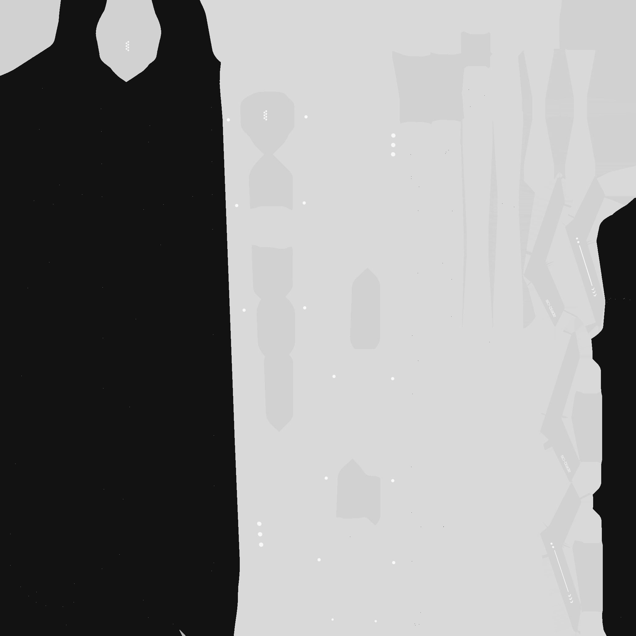 3D model SciFi Sword B06 Full White - Sci Fi Weapon Design VR / AR ...