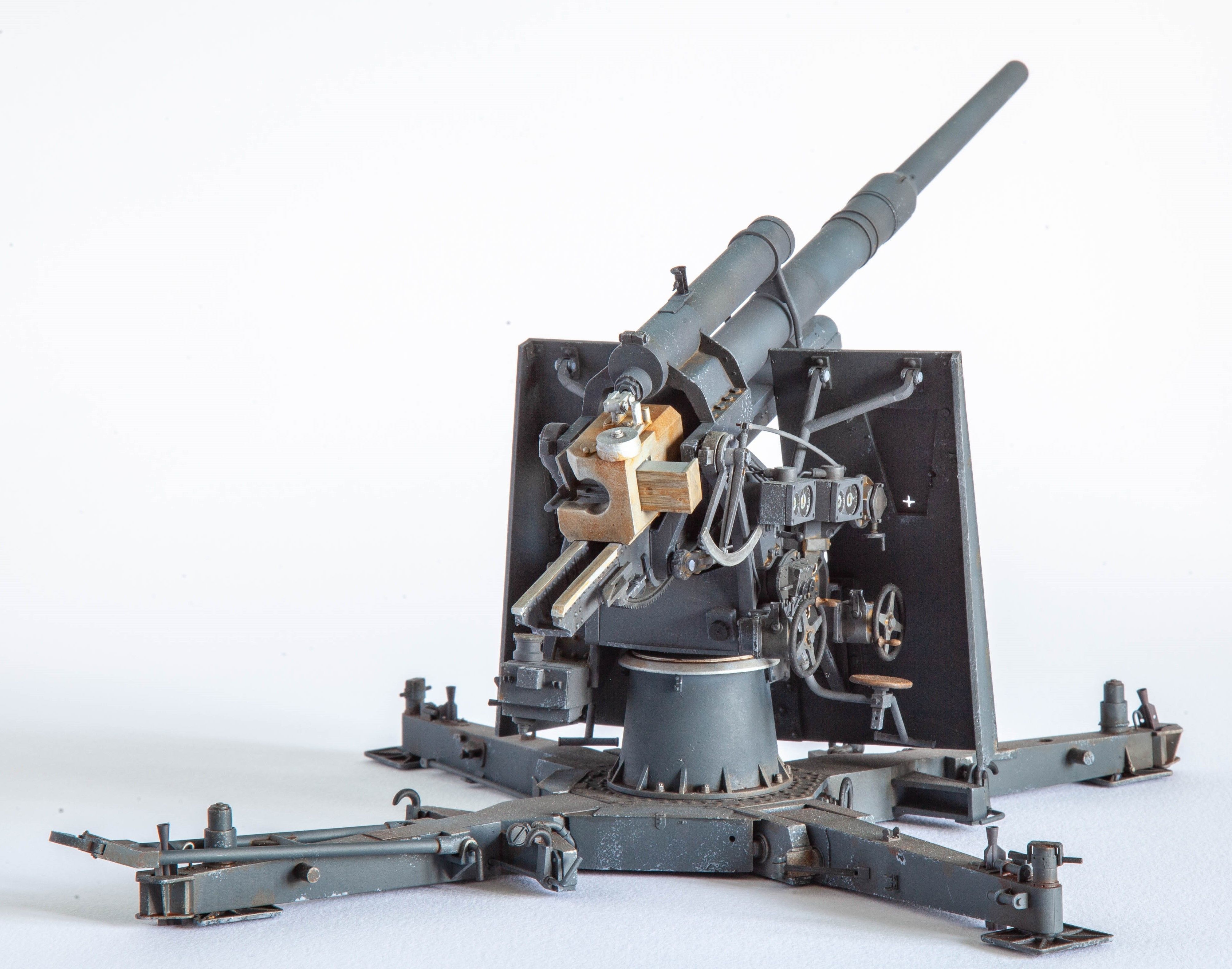 Flak 36 German anti-aircraft gun 3D print model BASIC MODEL 3D model 3D ...