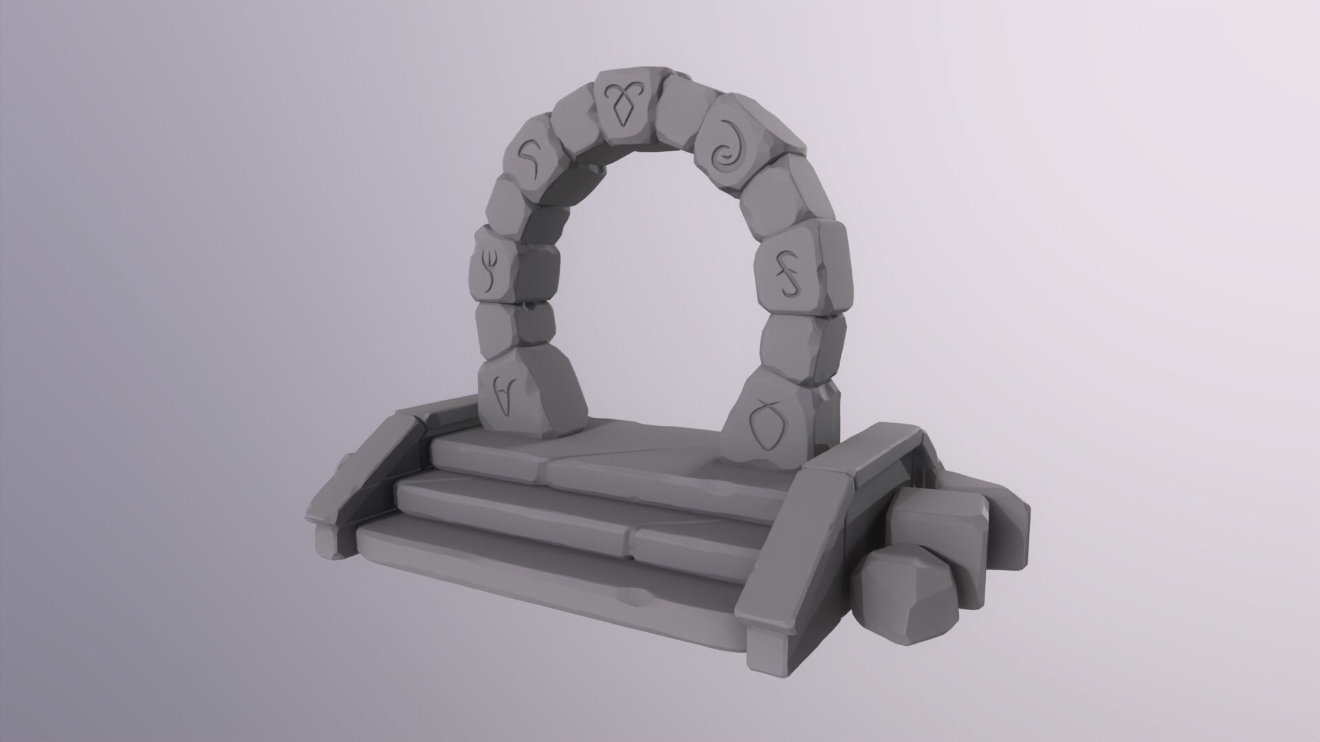 Magic Portal 3D model 3D printable | CGTrader