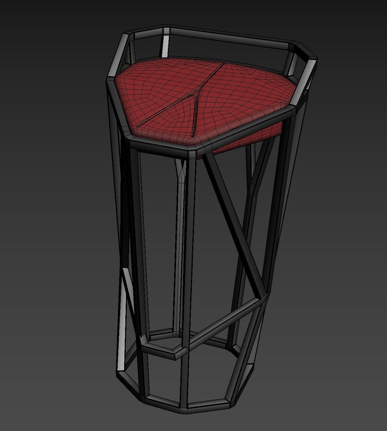 Bar chair octa 3D model | CGTrader