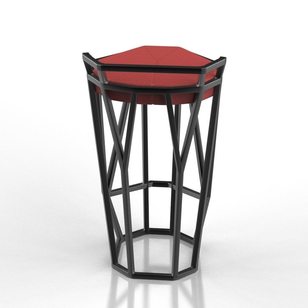 Bar chair octa 3D model | CGTrader