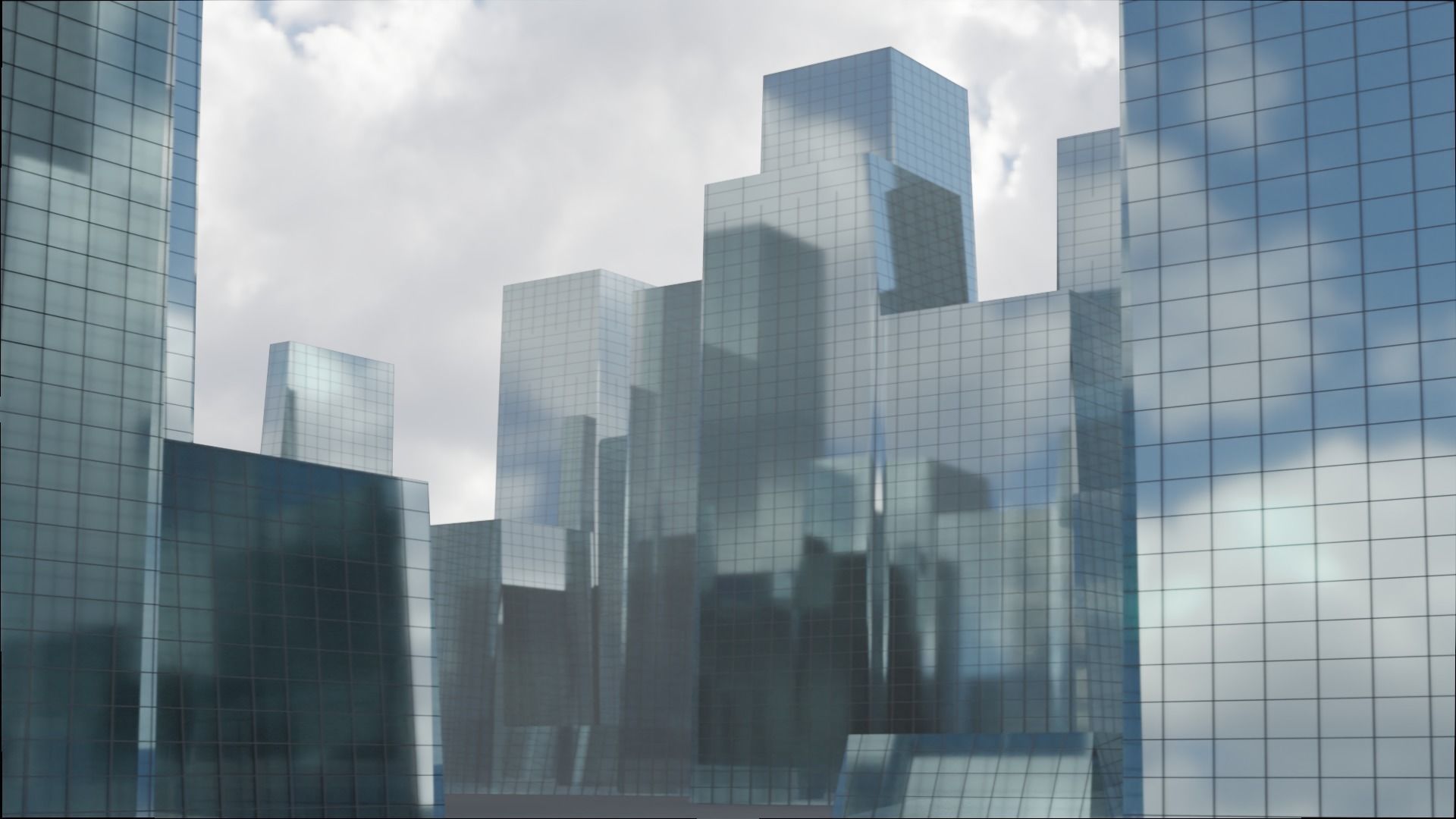 Quick Modern Cities 1 3D model | CGTrader