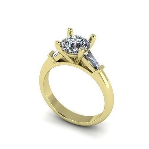 Soliter ring Model 2269 3D model 3D printable | CGTrader