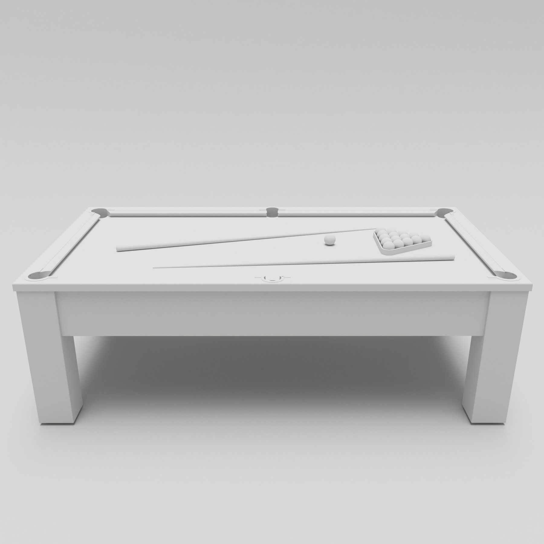 Pool table 3D model | CGTrader