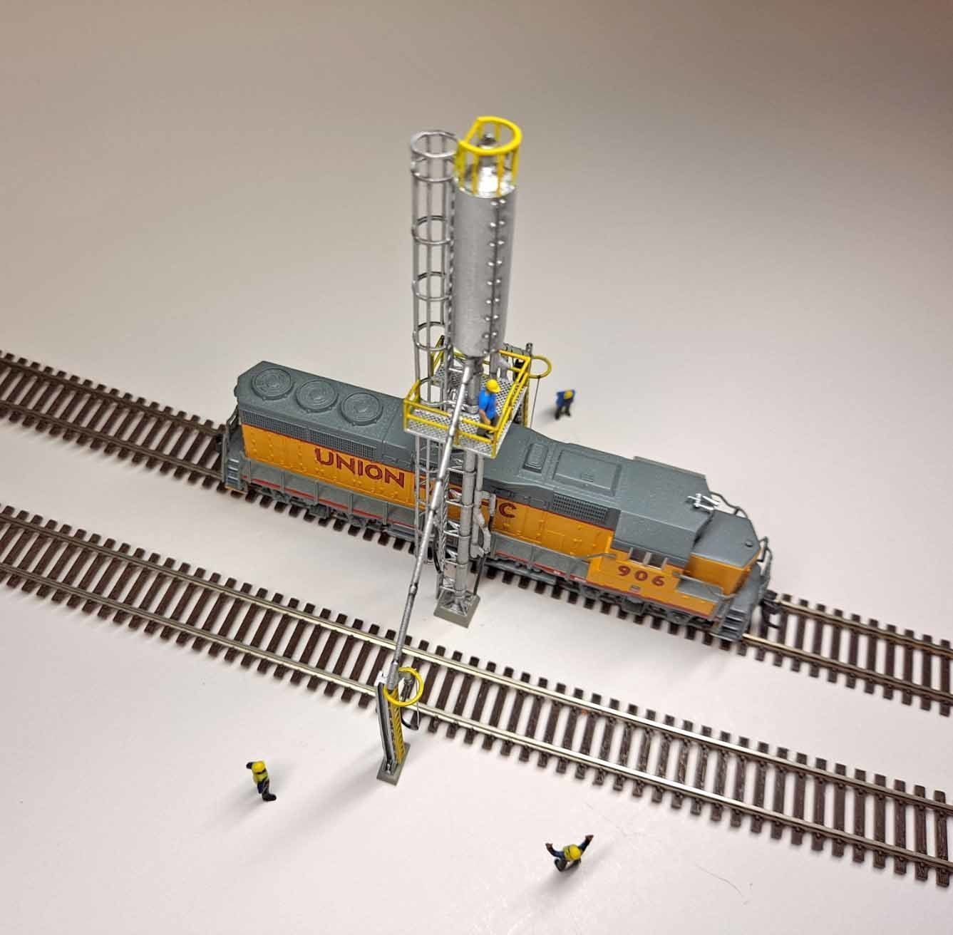 N Scale Sanding Tower v2 3D model 3D printable | CGTrader