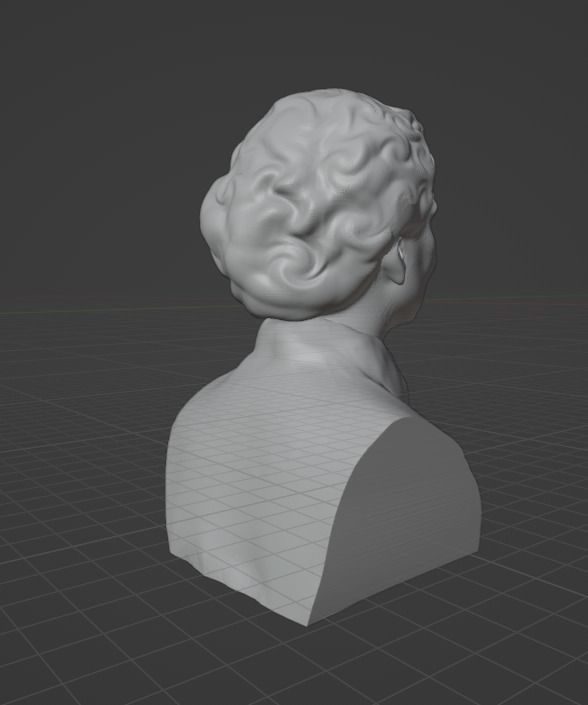 Helen Keller 3D model 3D printable | CGTrader