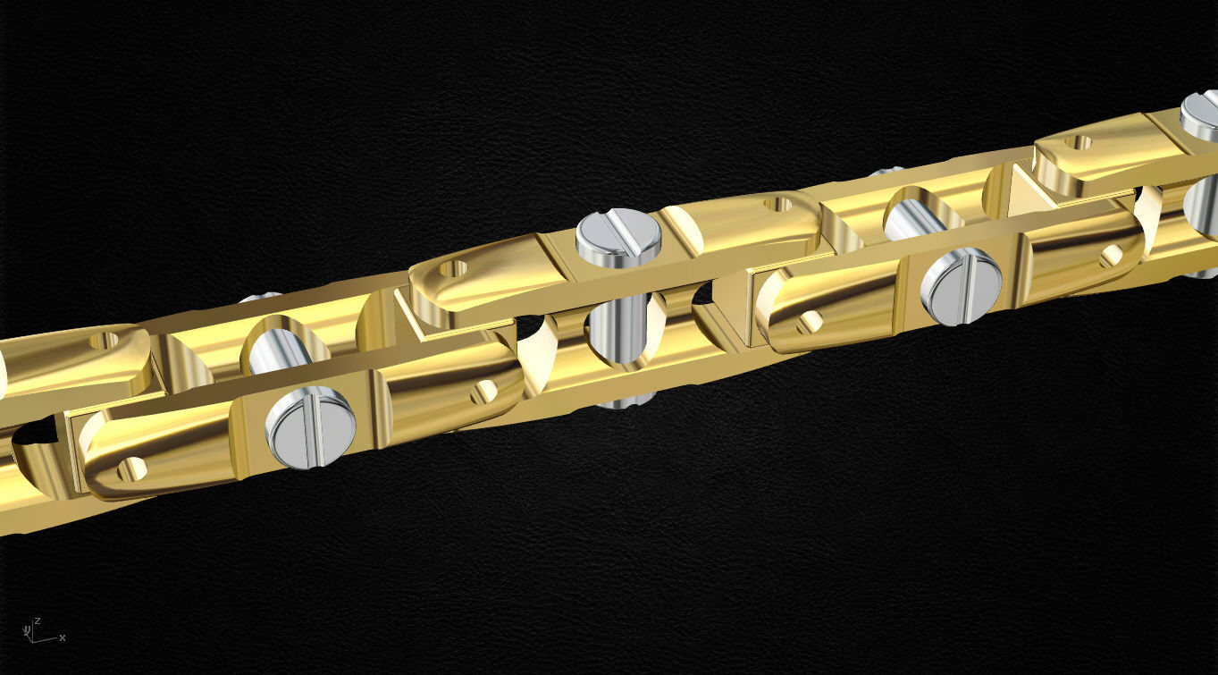 Chain link 3D model 3D printable | CGTrader