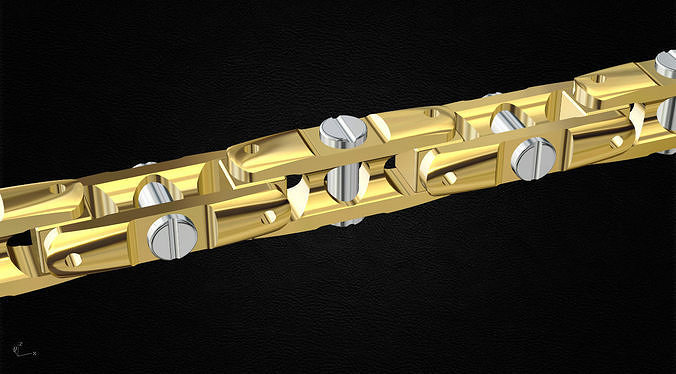 Chain link 3D model 3D printable | CGTrader